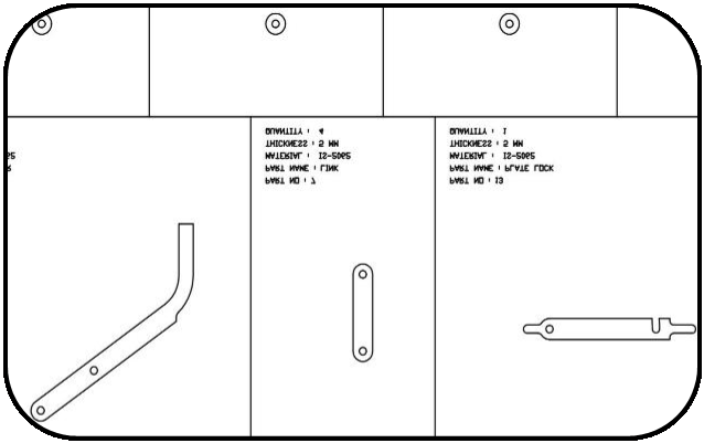 Laser Cutting Drawing